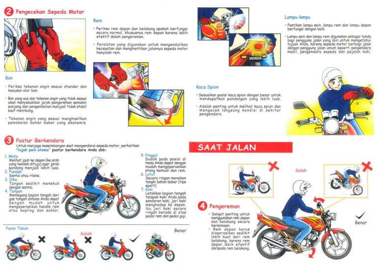 Agar Tetap Sehat, Aman & Santun Saat Berkendara Motor