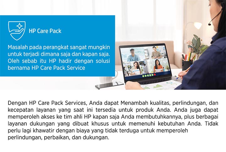 HP Care Pack & Extended Warranty untuk Proteksi Tambahan