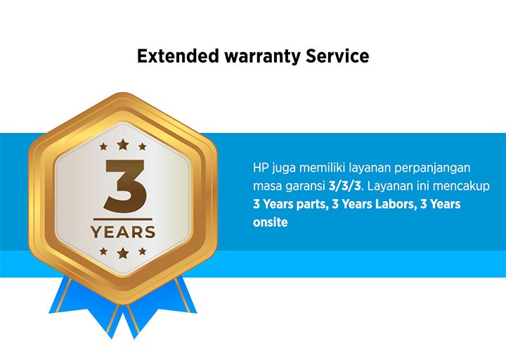 HP Care Pack & Extended Warranty untuk Proteksi Tambahan