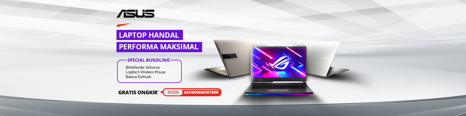 √ Promo Laptop Terbaik Asus Untuk Bisnis & Gaming