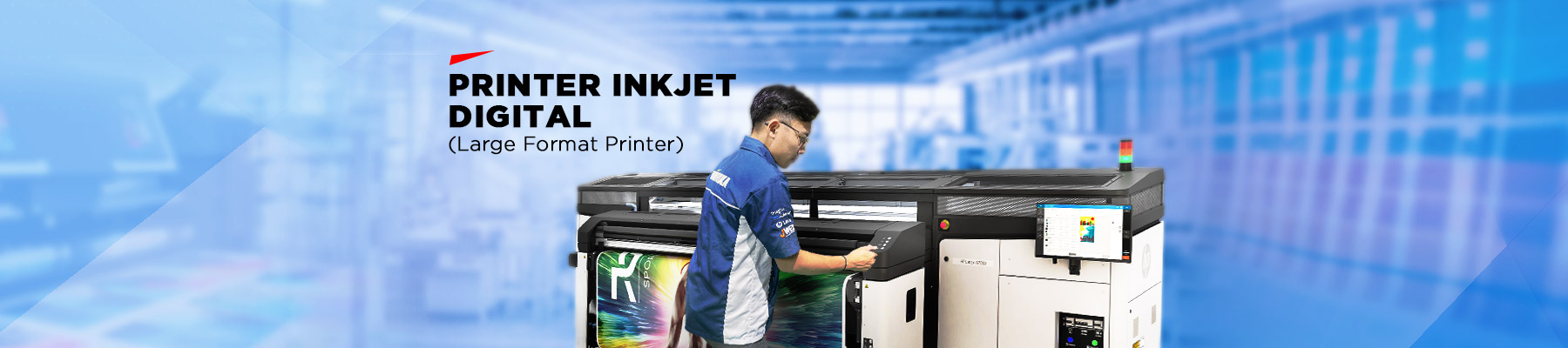 √ Jual Printer Inkjet Digital Large Format Ramah Lingkungan
