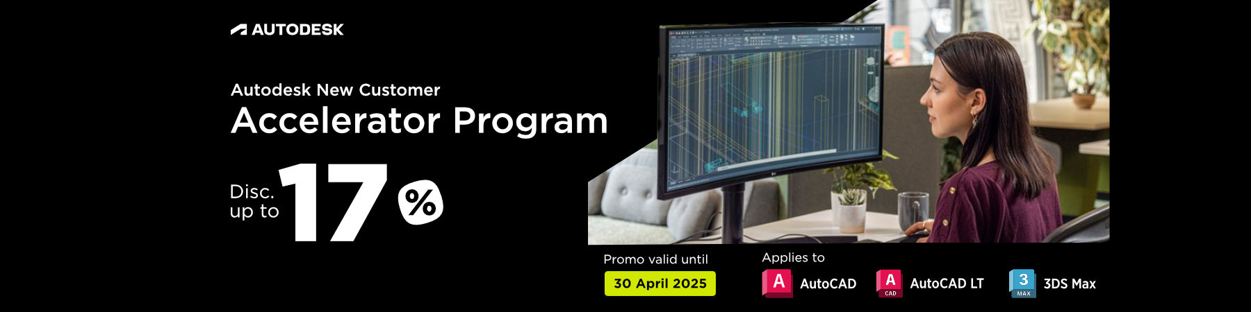 √ Promo Autodesk New Business Accelerator Program